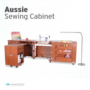 Kangaroo Aussie Sewing Table with Cabinet [Below MSRP]