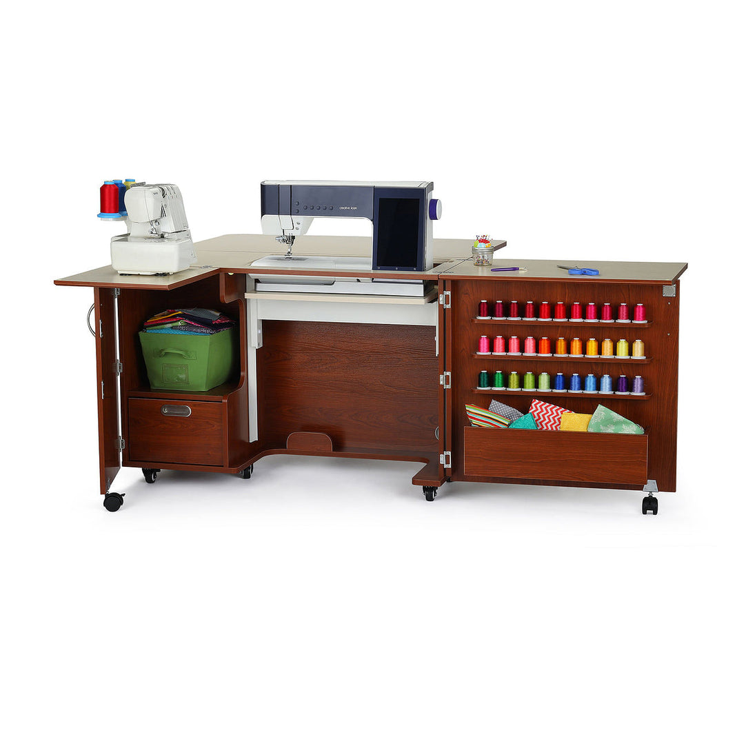 Sewing Machine Cabinets & Sewing Tables w/ Storage: 30% Off