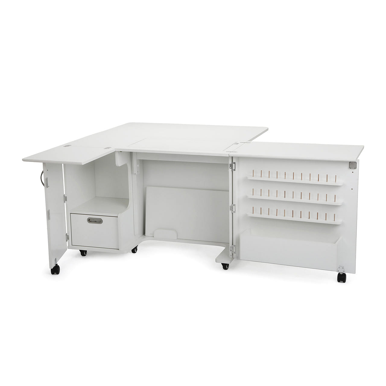 Kangaroo Wallaby II Sewing Table w/ Cabinet [Below MSRP] – Sewing ...